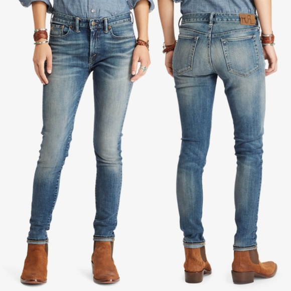 Ralph Lauren | Jeans | Ralph Lauren Double Rl Stretch Skinny Jeans Nwt ...